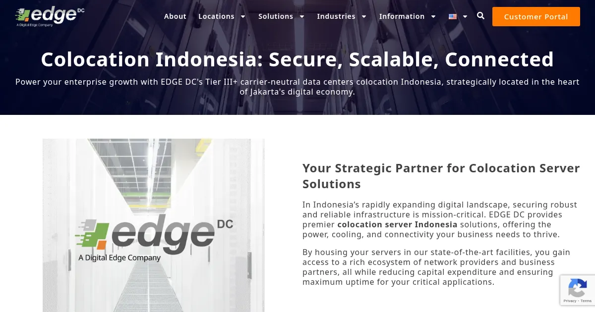 Colocation Indonesia: Secure Data Center Solutions - Digital Edge Indonesia